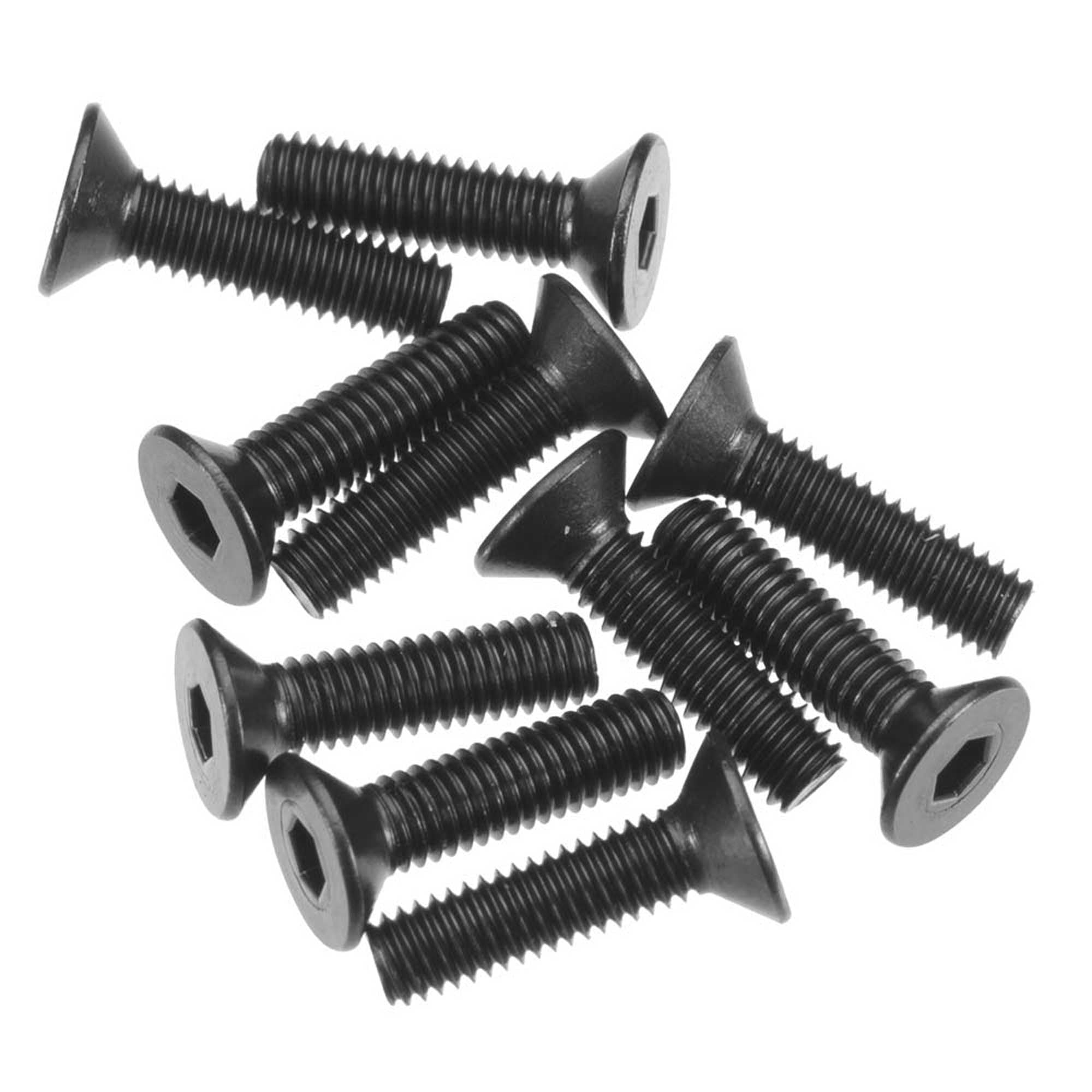 Axial Hex Socket Flat Head M3x12mm Black 10 AXIC0146 Elec Car/Truck ...