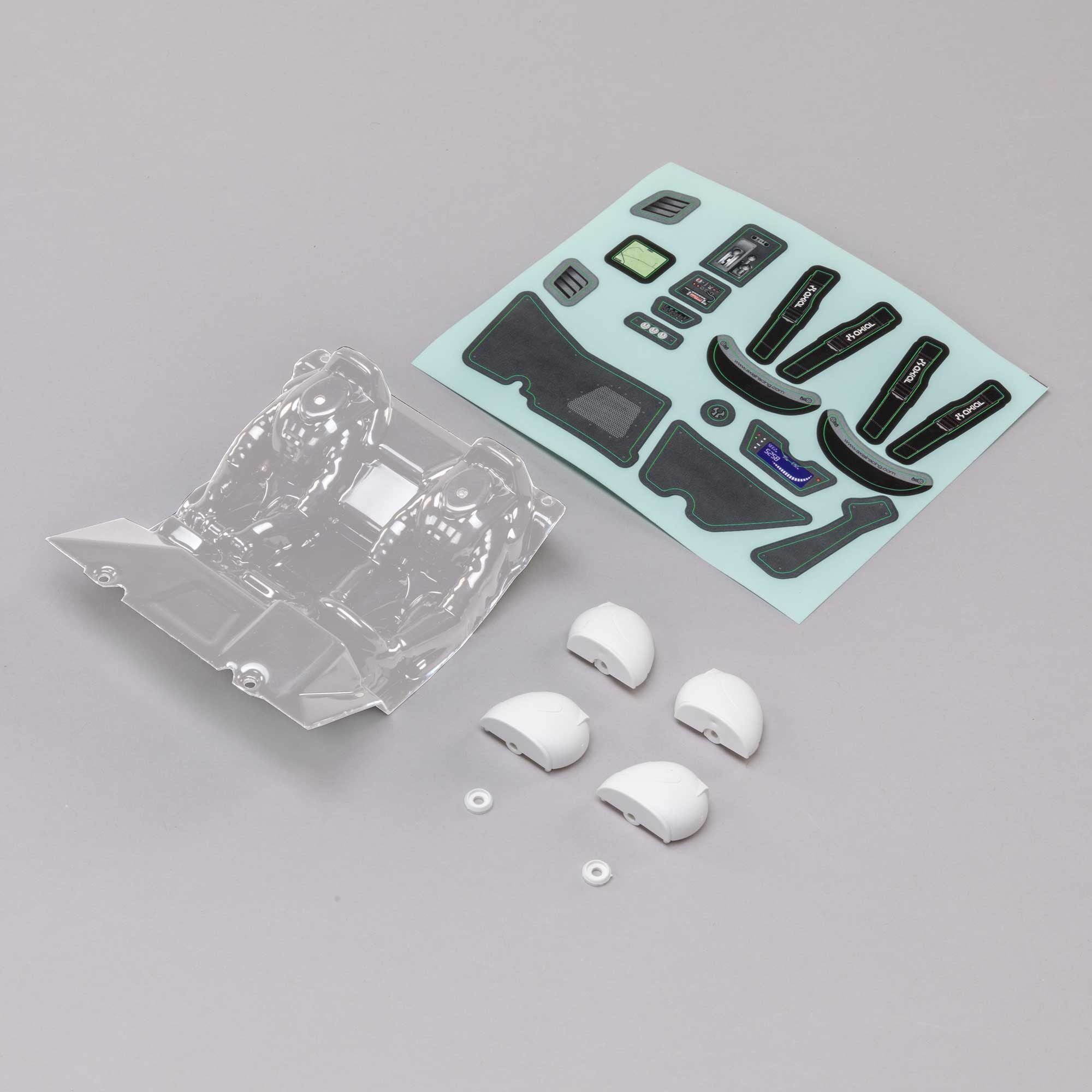 Axial Interior Set Clear Capra UTB18 AXI210000 Car/Truck Bodies wings ...