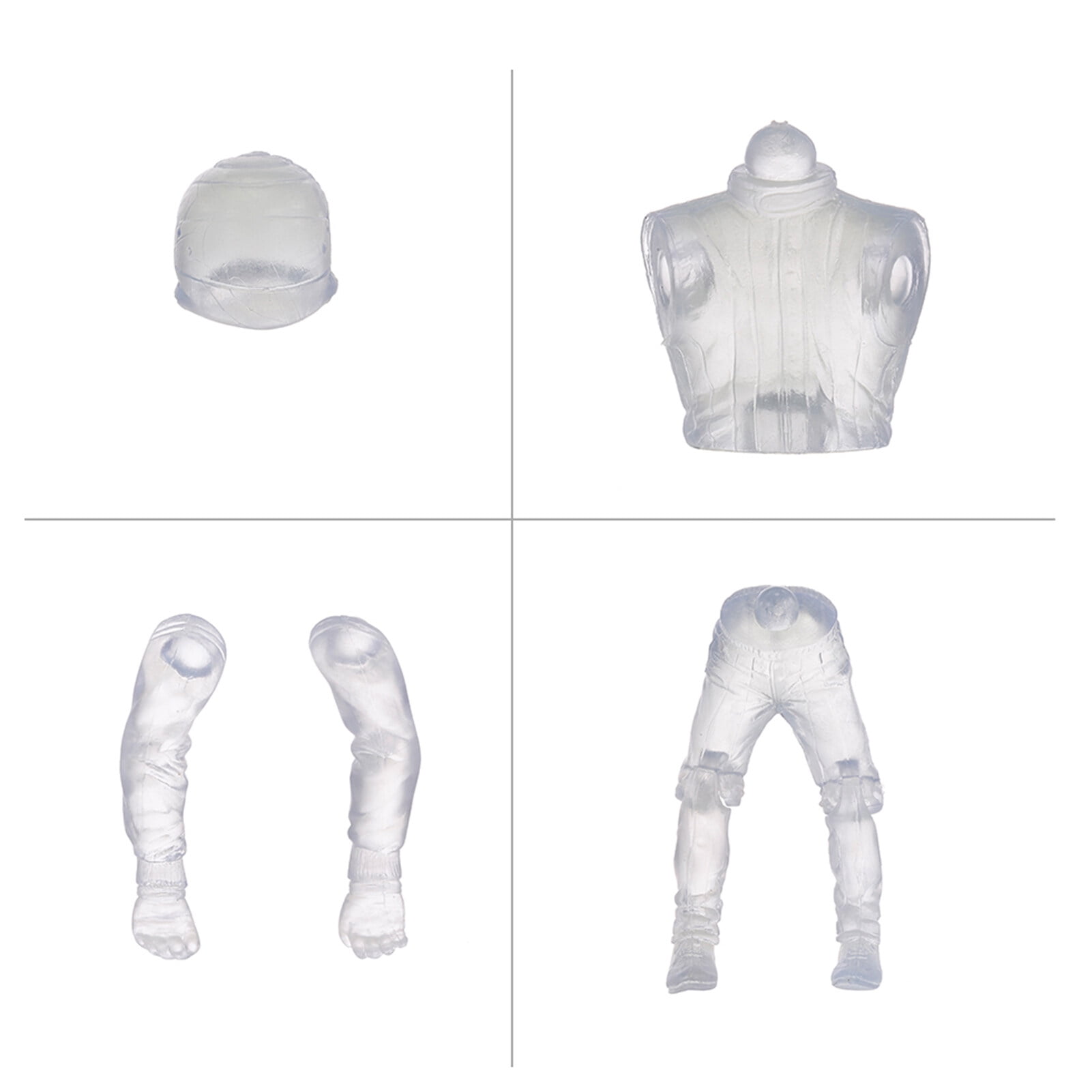 Axial Killerbody RC Car Driver 130mm Total Height ABS DIY Part ...