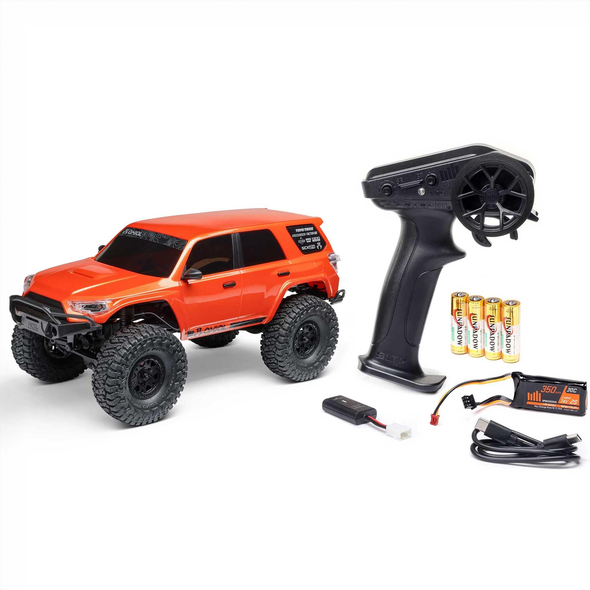 Axial RC Truck 1/24 SCX24 Toyota 4Runner 4X4 RTR Brushed Rock Crawler ...