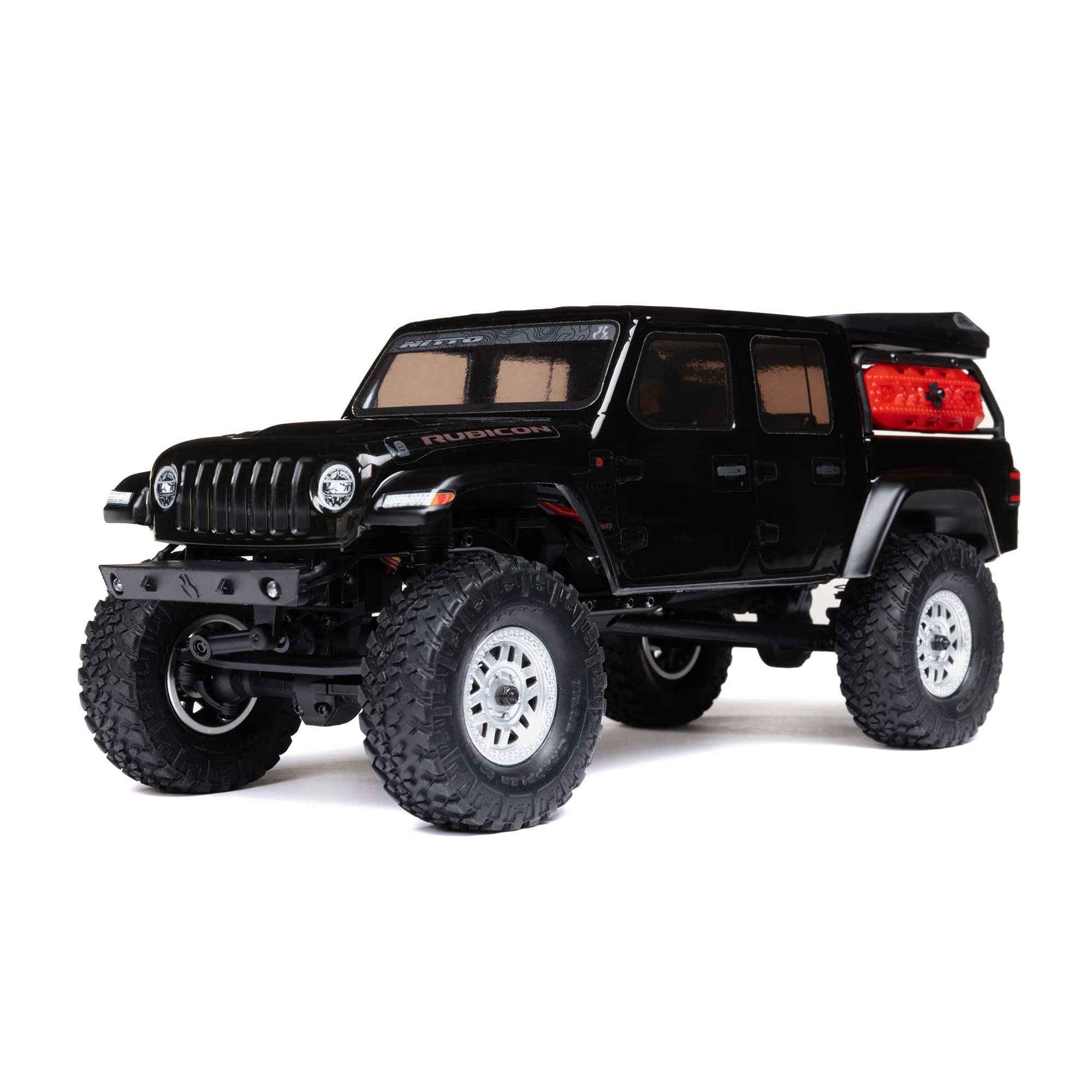 Axial RC Truck SCX24 Jeep Gladiator 4 Wheel Drive Rock Crawler Brushed ...