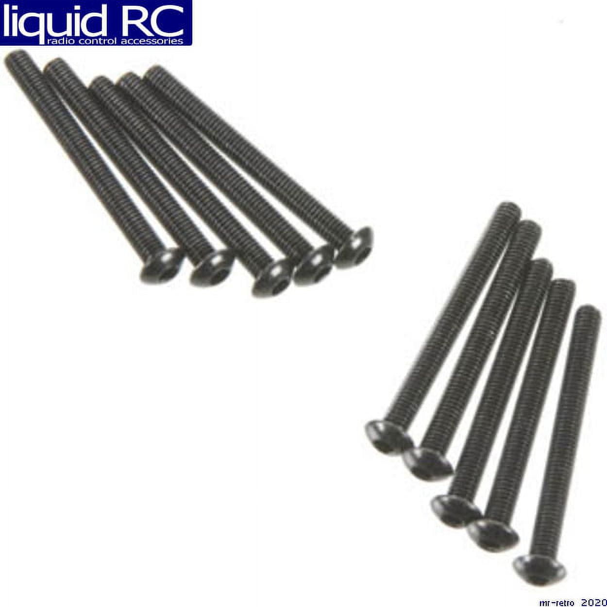 Axial Racing AXA121 AXA121 Hex Socket Button Head M3x30mm Black 10 ...