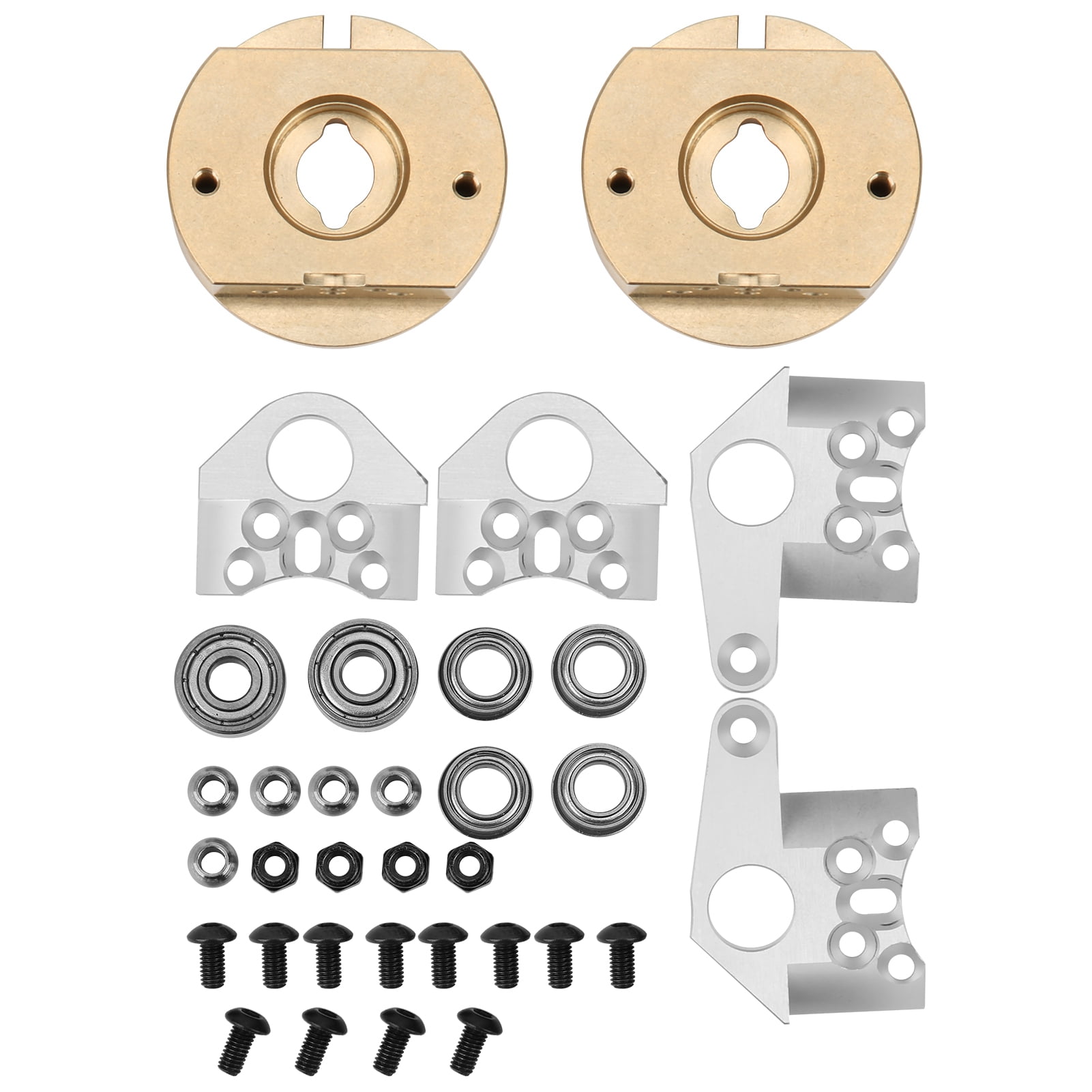 Axial Wraith 90018 RC Brass Internal Beadlock Wheel Weights - 2Pcs ...