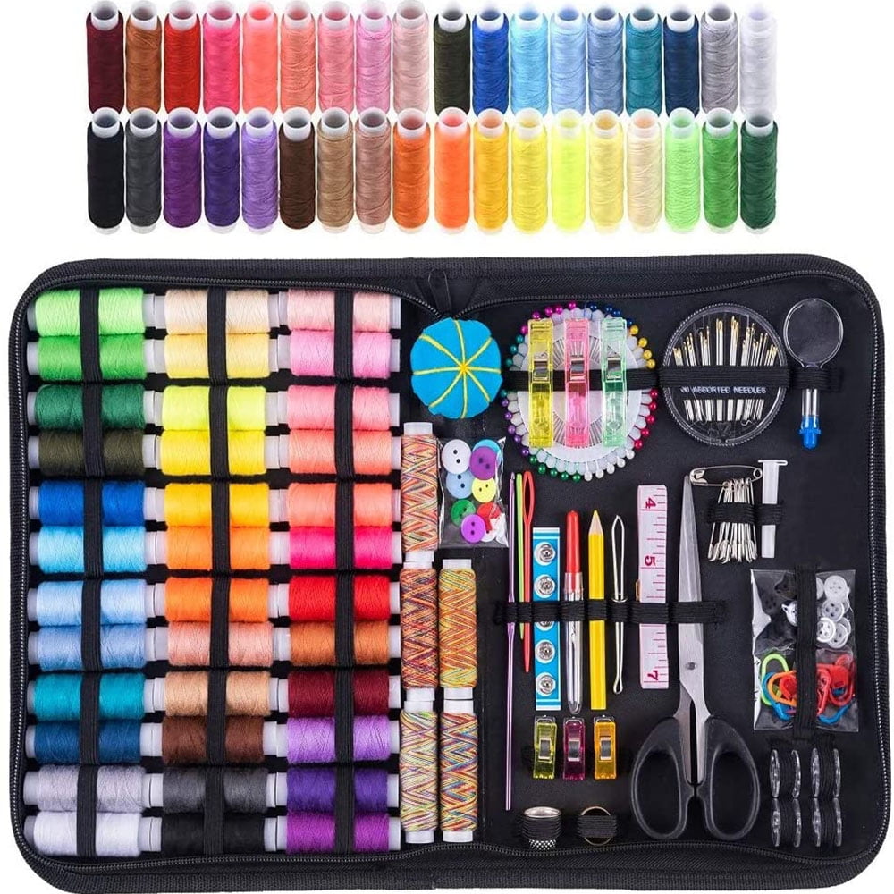 Musment Large Complete Sewing Kit 200 Pieces - Home & Travel Size ...