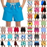 Axiiglly Boys Swim Trunks Drawstring Racing Youth Competetive Quick Dry ...