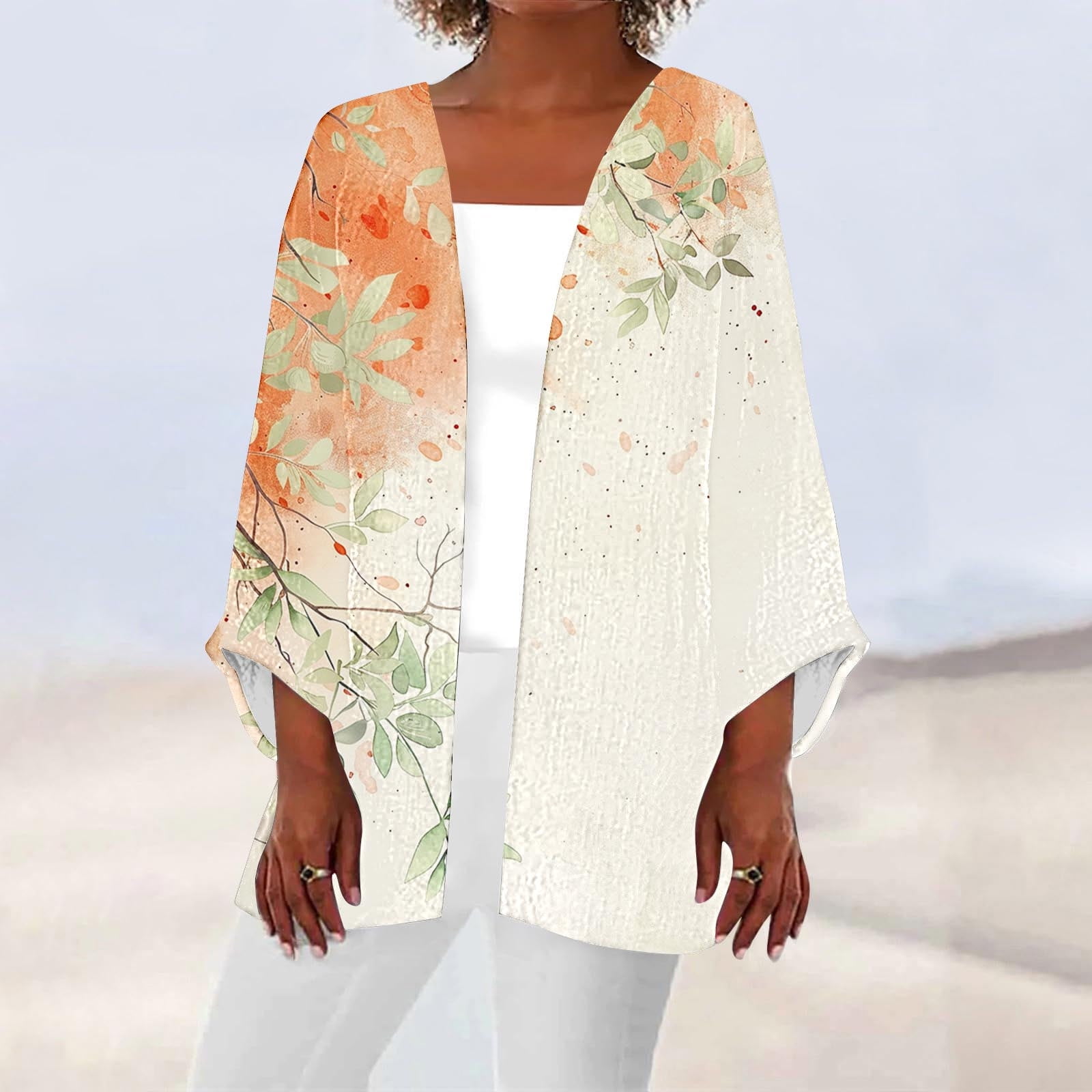 Axiiglly Cardigan for Women Plus Size Lightweight Cardigans Autumn ...