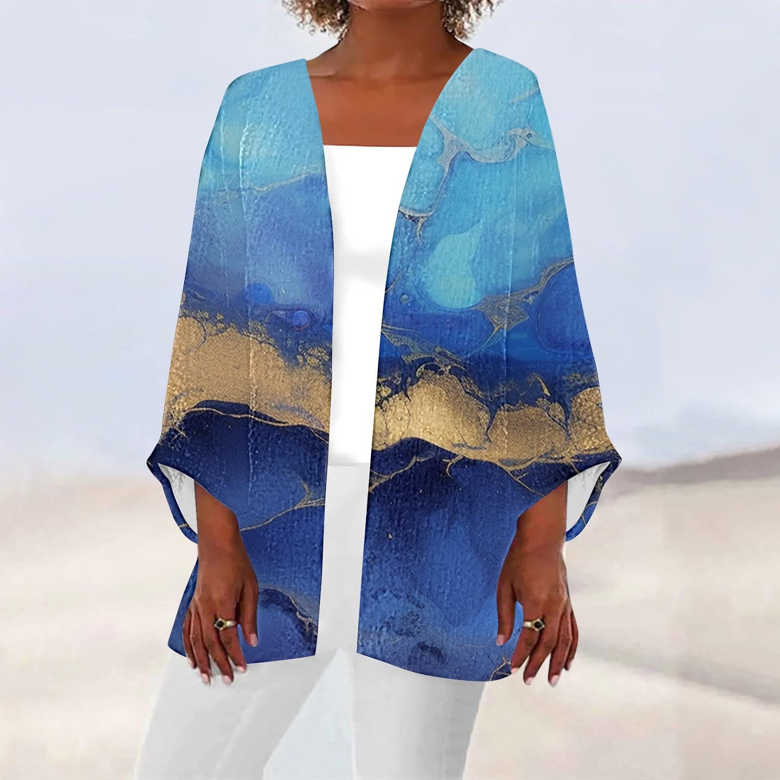 Axiiglly Cardigan for Women Plus Size Lightweight Cardigans Autumn ...