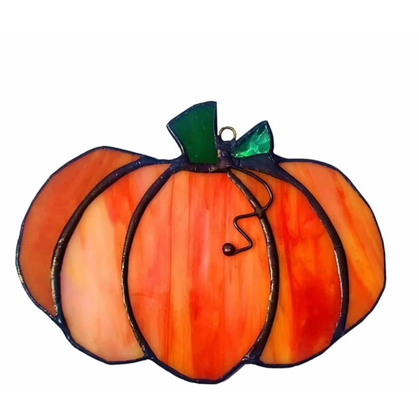 Aximioll 5.91 in. Halloween Eerie Pumpkin Hangings — Bold Tones with ...