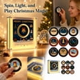 Aximioll Christmas Rotating Record Player Music Box 5.12 x 3.94 in ...