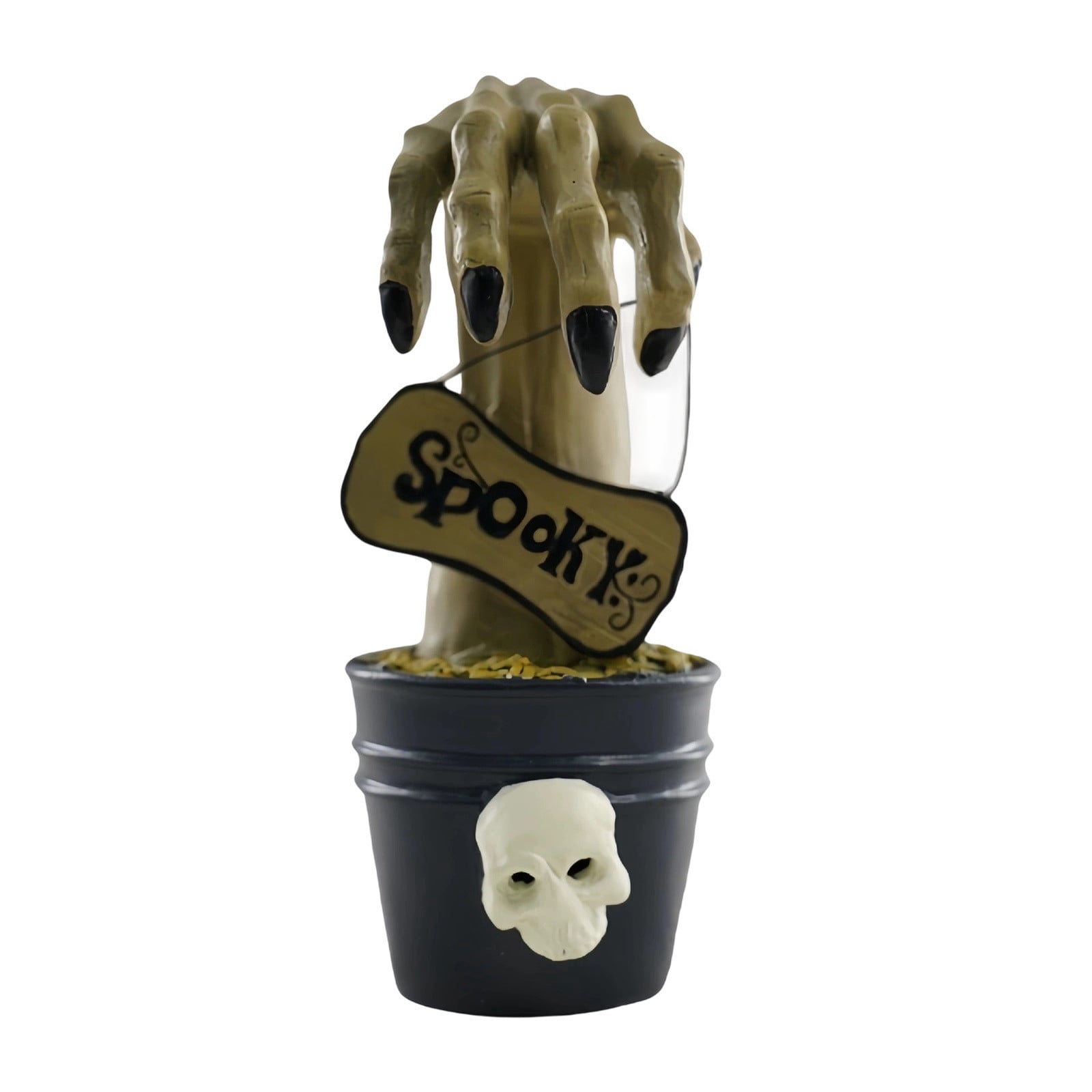 Aximioll Halloween Creepy LED Light Statues — Warm Glow with Eerie ...