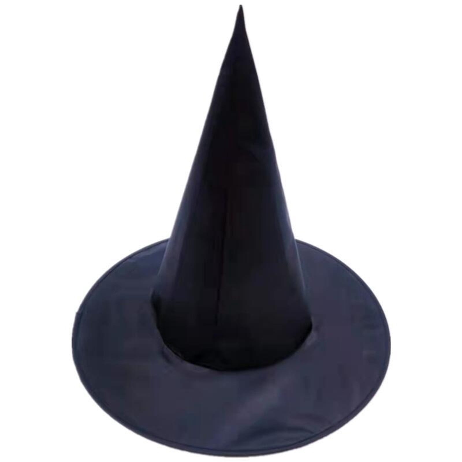 Aximioll Halloween Eerie Black Witch Hats — Deep Black Tone with Creepy ...