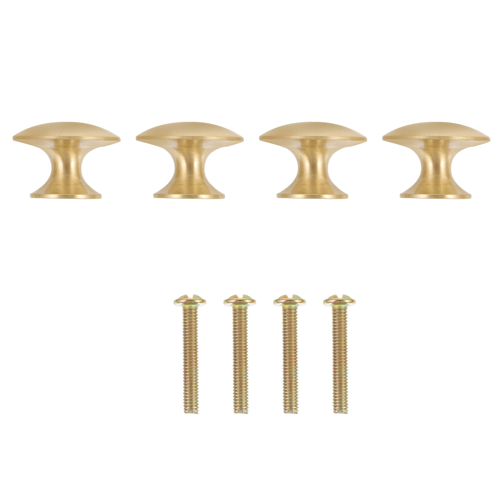 Axio 1 Set 4pcs Solid Brass Drawer Knobs Vintage Drawer Pull Knobs Cabinet Handles