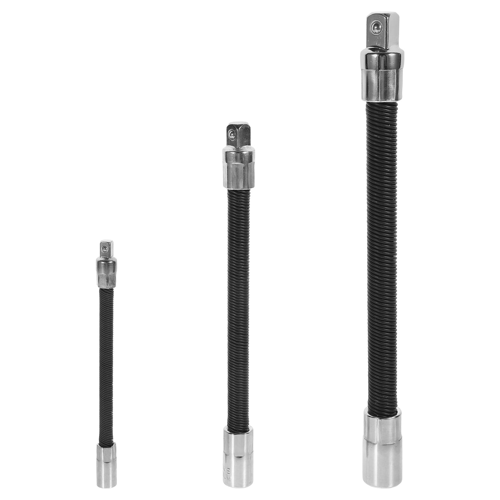 1 Set Flexible Socket Extension Cables 1/4 3/8 1/2 Flex Socket ...