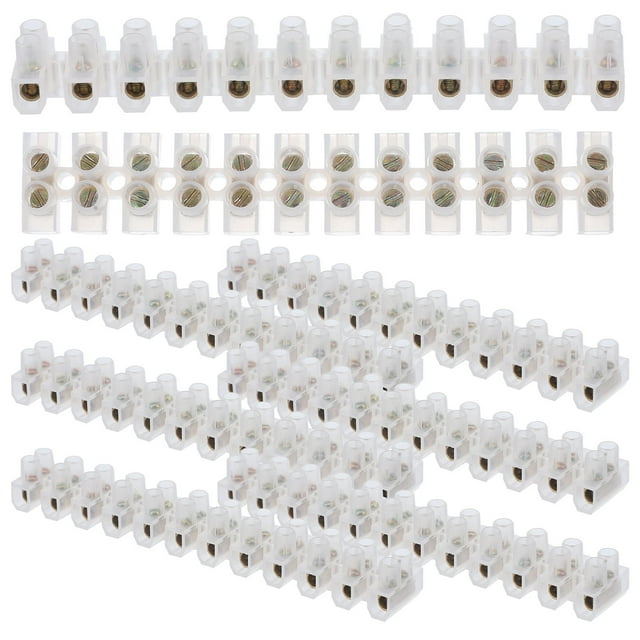 Axio 10pcs Screw Terminal Block 3A Wiring Terminal Connection 380V ...