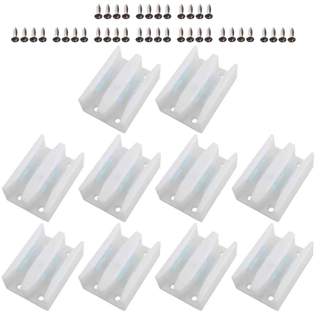 10pcs Shower Door Blocks Shower Door Bumpers Shower Door Guides for ...