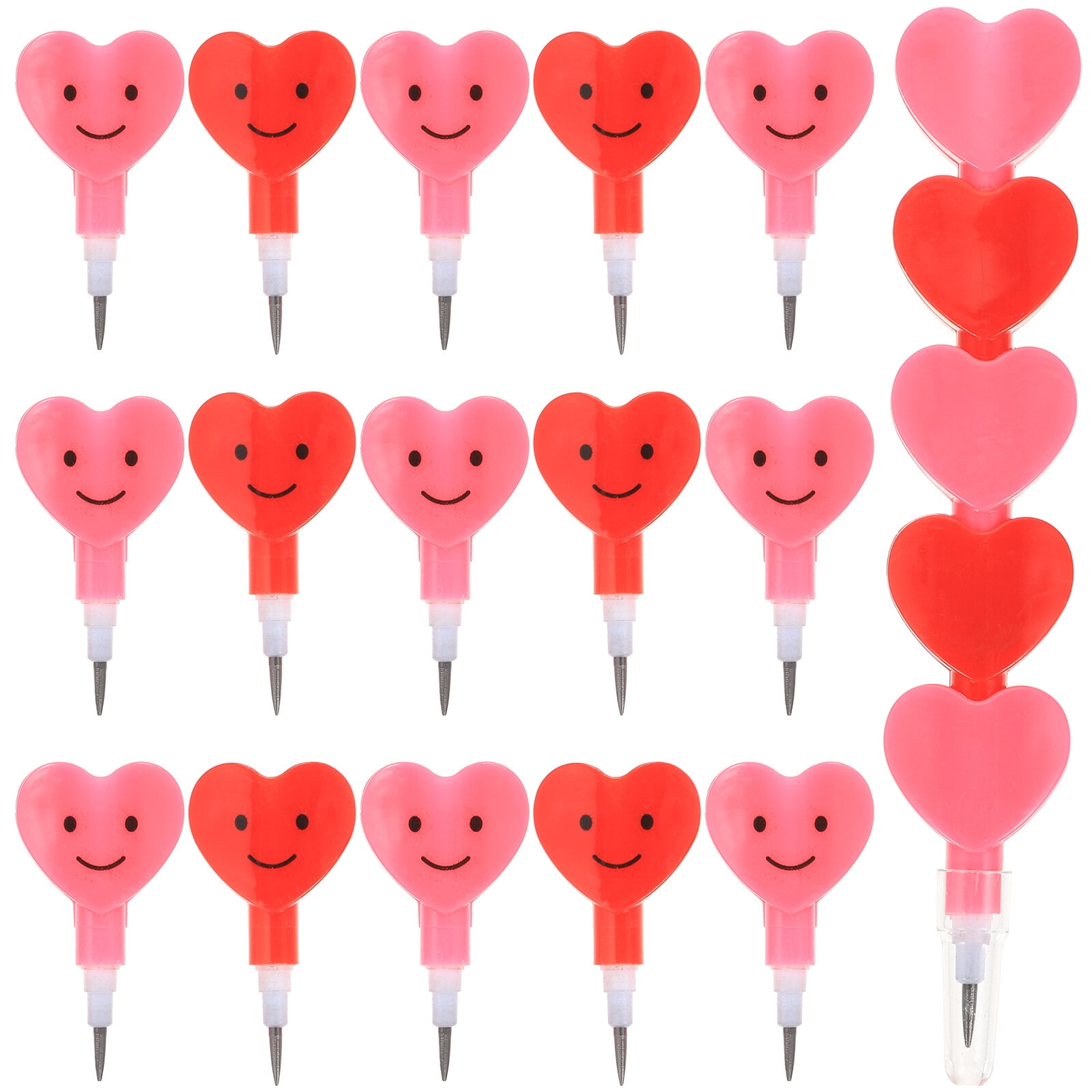 Axio 12Pcs Plastic Stacking Pencils Cartoon Shaped Pencils Writing ...