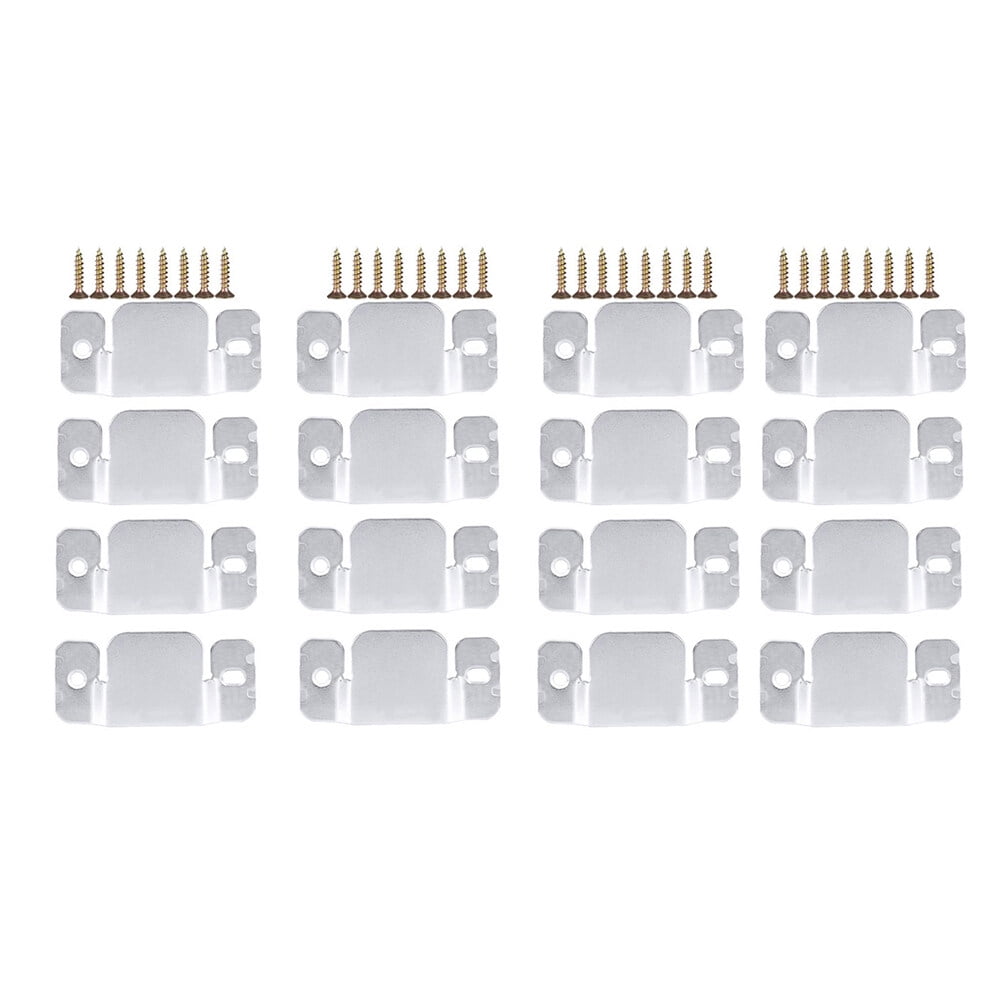 16PC Furniture Connector Metal Universal Sectional Sofa Interlocking ...