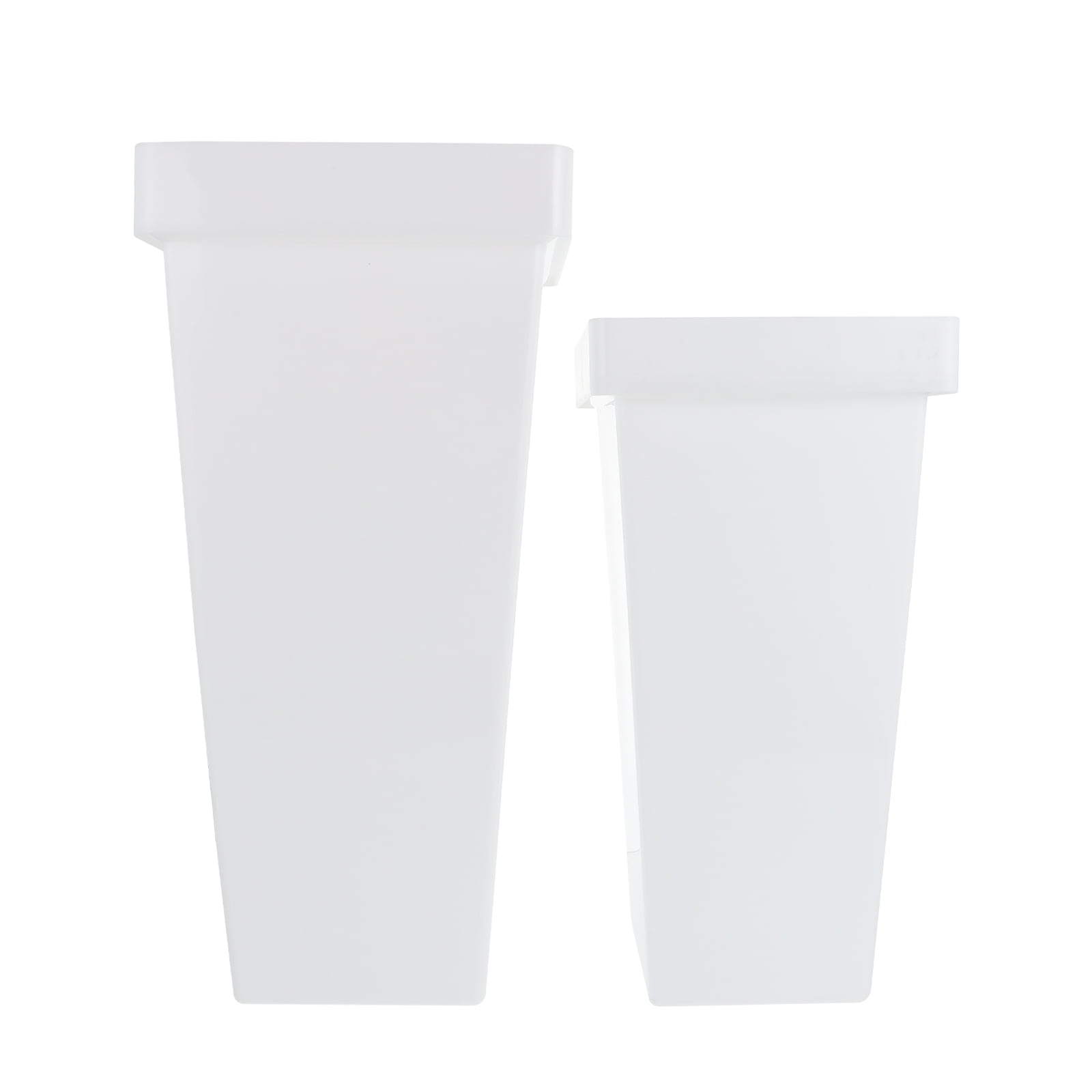 2 Pcs Flowers Bouquet Bucket Household Flower Wake Bucket Plastic ...