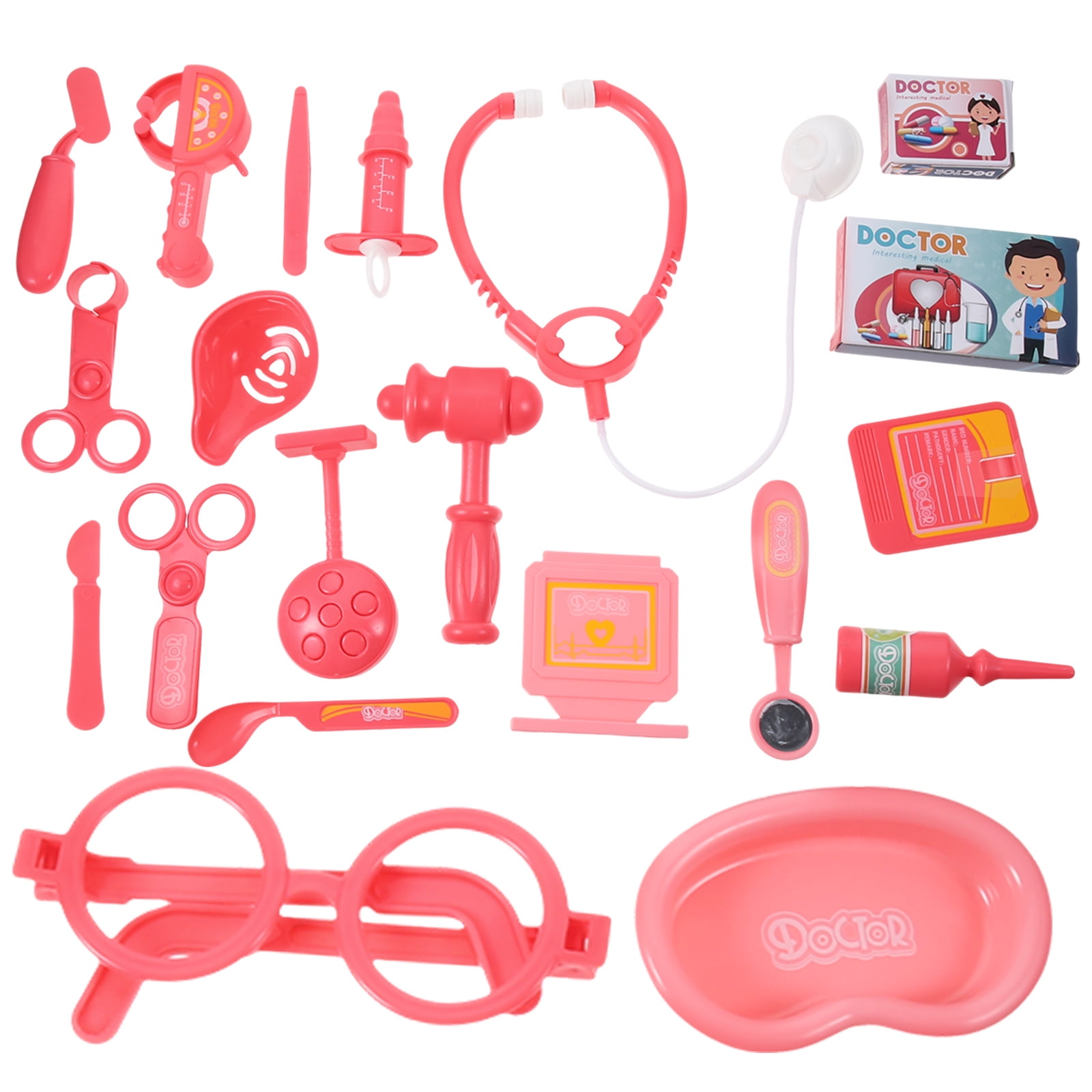 Axio 20pcs in 1 Set Simulation Injection Stethoscope Model Kit Doctor ...