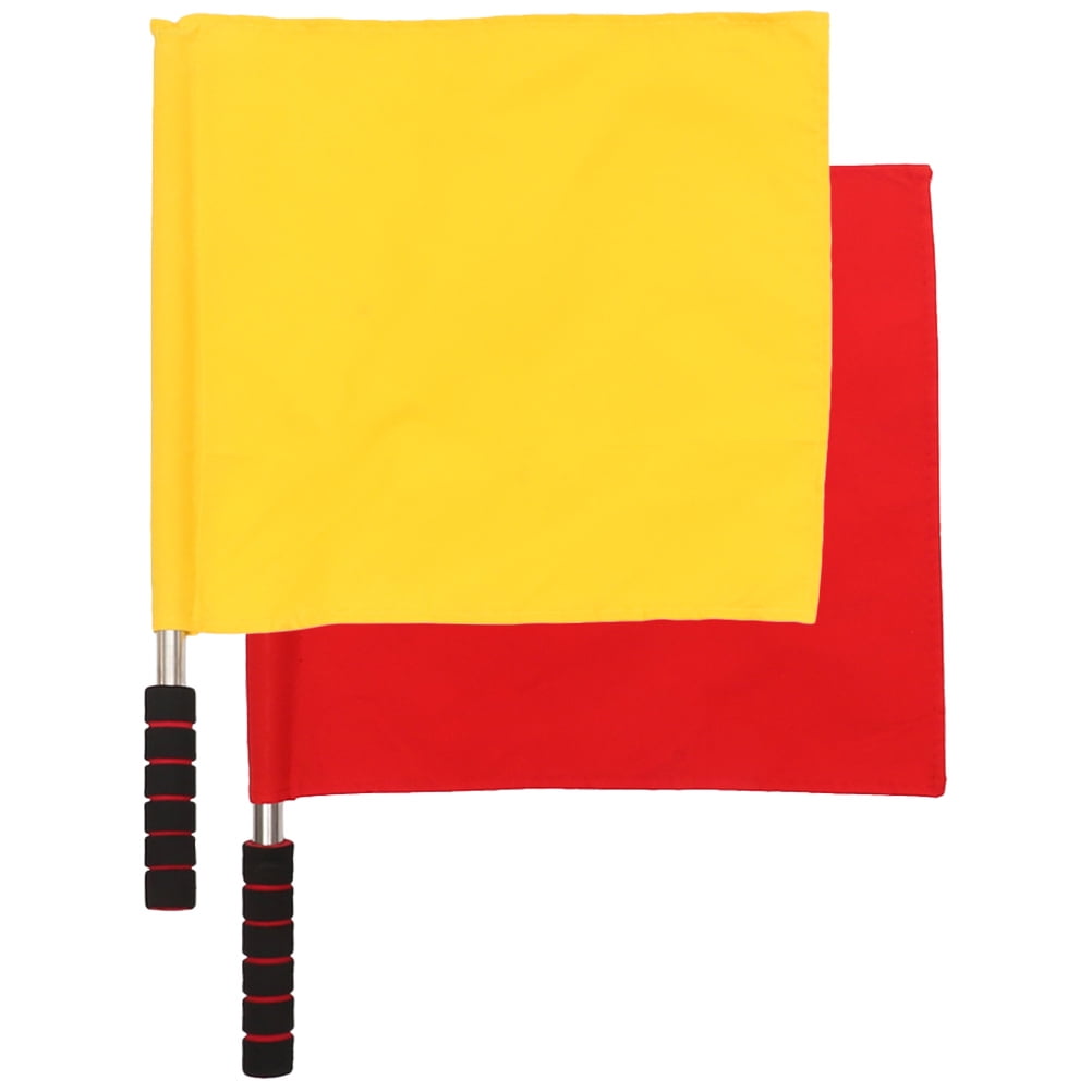 Axio 2Pcs School Judge Flags Conducting Signal Flags Race Command Flags ...