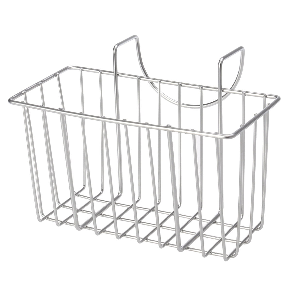 OUNONA Stainless Steel Sponge Holder with Drain Basket for Kitchen Sink ...