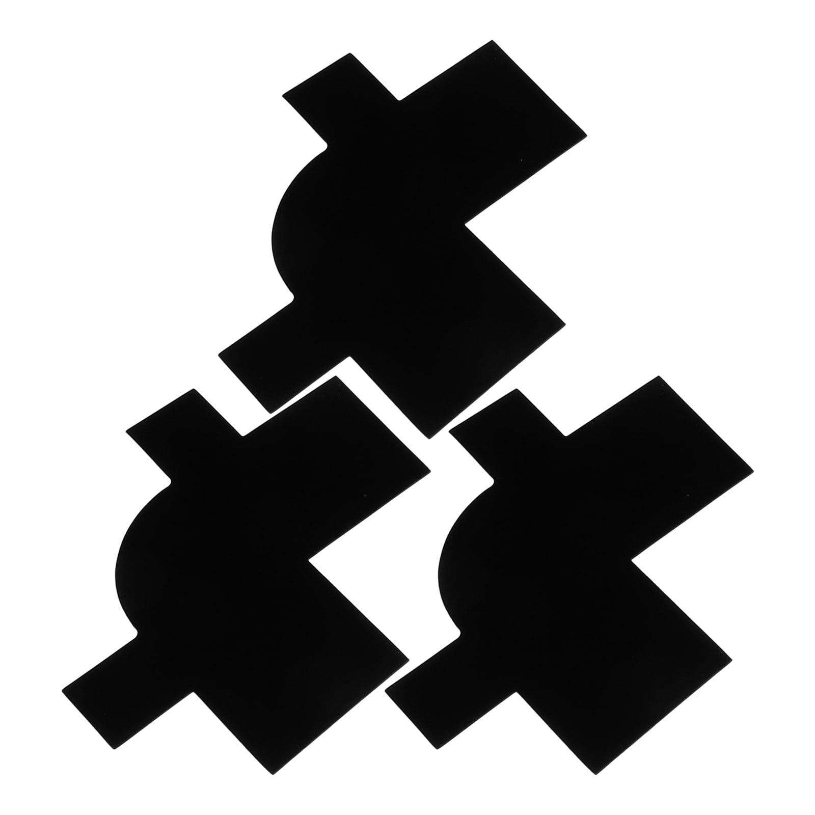 3Pcs Beard Shaping Tool Hairline Design Card Men Beard Template for ...