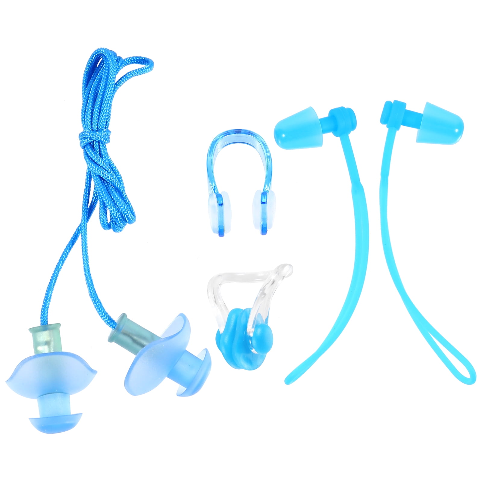 Axio 4pcs Earplugs and Nose Clip Set Ear Nose Protection Swimming Kit ... Axio 4pcs Earplugs and Nose Clip Set Ear Nose Protection Swimming Kit ...
