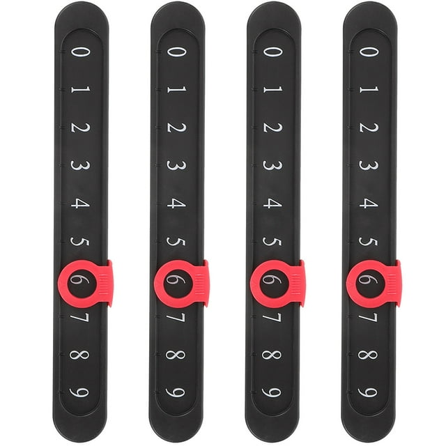 OUNONA 4pcs Foosball Score Counter Multi Purpose Scorekeeper for Bar ...