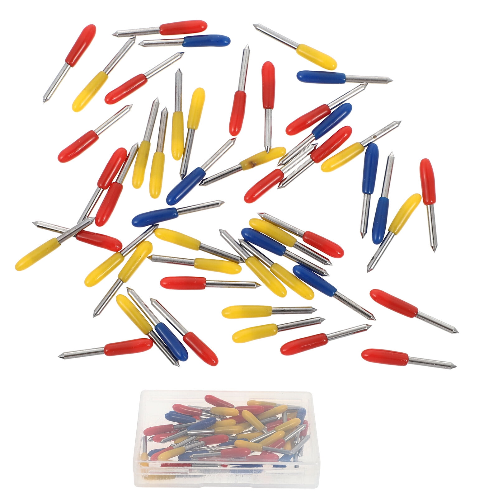 Axio 50Pcs Professional 30° 45° and 60° Replacement Cutters Vinyl Fabric Cutting Tool - Walmart.com