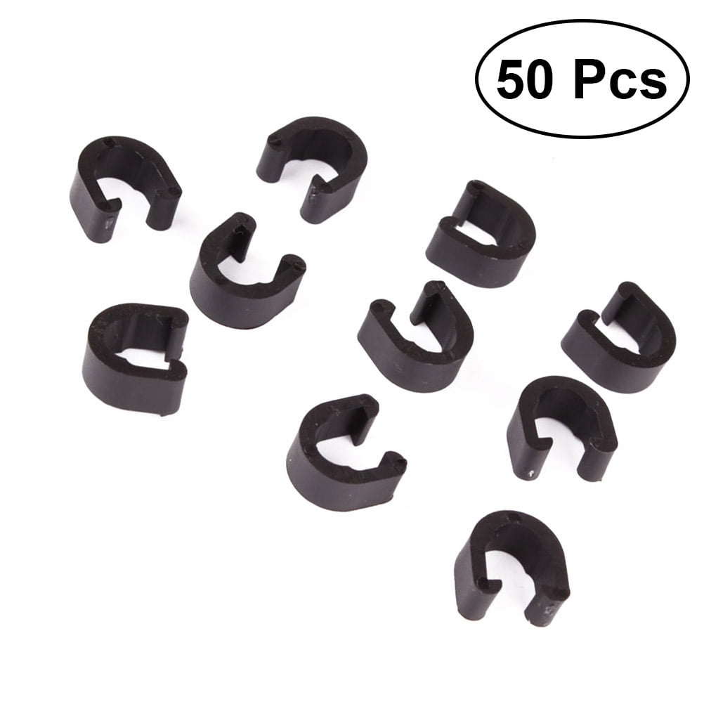 Axio 50pcs C Style Buckle Snap Clamp Disc Brake Cable Sets Pipe Line ...