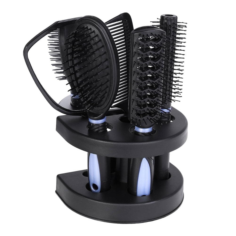 5pcs Professional Hair Salon Hair Comb And Mirror Kits Salon Barber ...