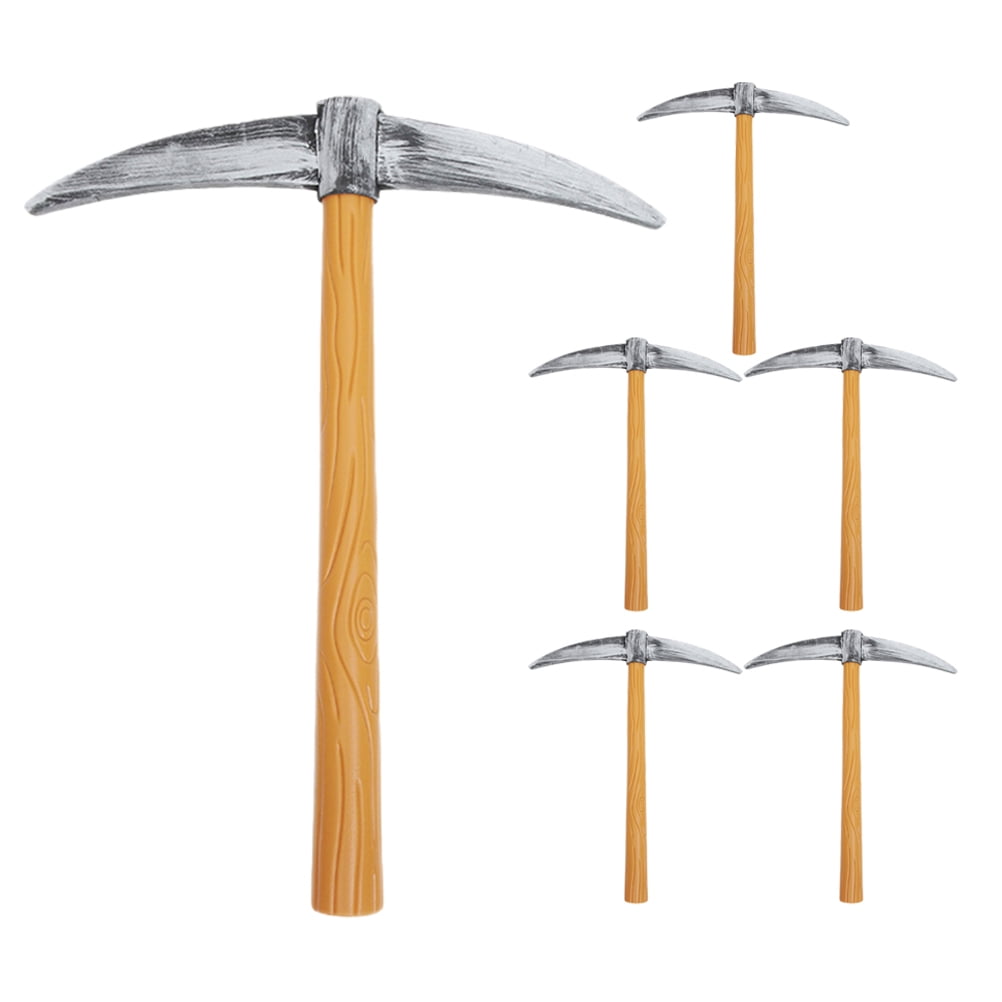 Axio 6Pcs Pickaxe Toy Dwarf Pickaxe Costume Prop Stage Performance ...