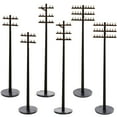 Axio 6pcs Mini Telephone Poles Model Railway Telephone Poles Model Sand Table Scene Accessories