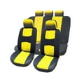 9 Pcs Full Set Car Seat Covers With Detachable Headrests Universal Fit