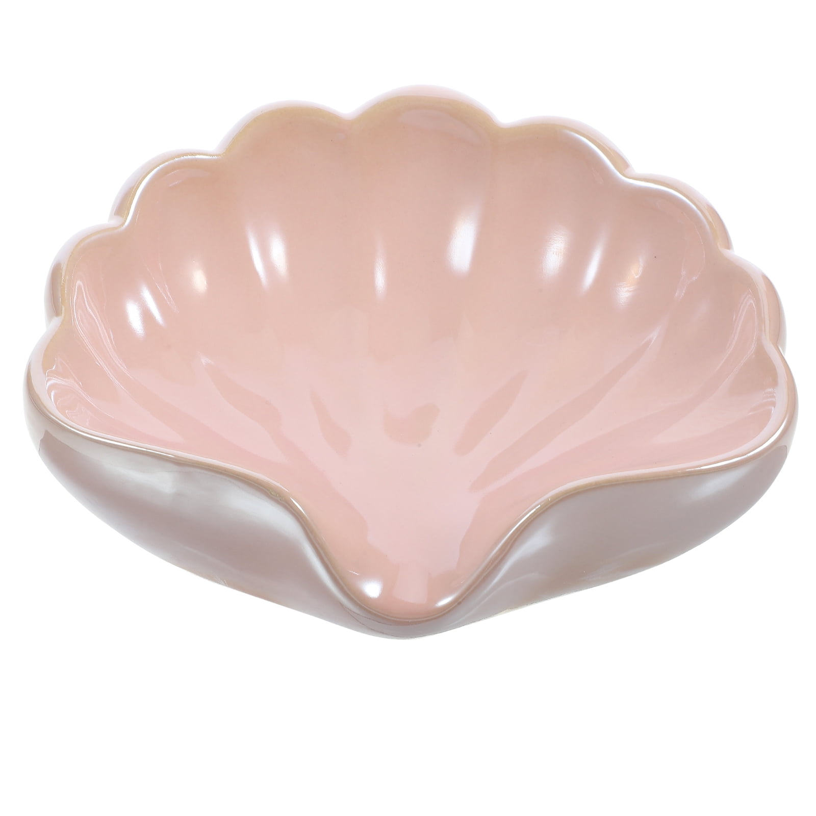 Elegant Shell Shape Soap Dish Self Draining Soap Holder Countertop ...