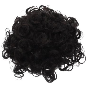Jademall 1PC Messy Hair Bun Elastic Drawstring Loose Wave Large Curly ...
