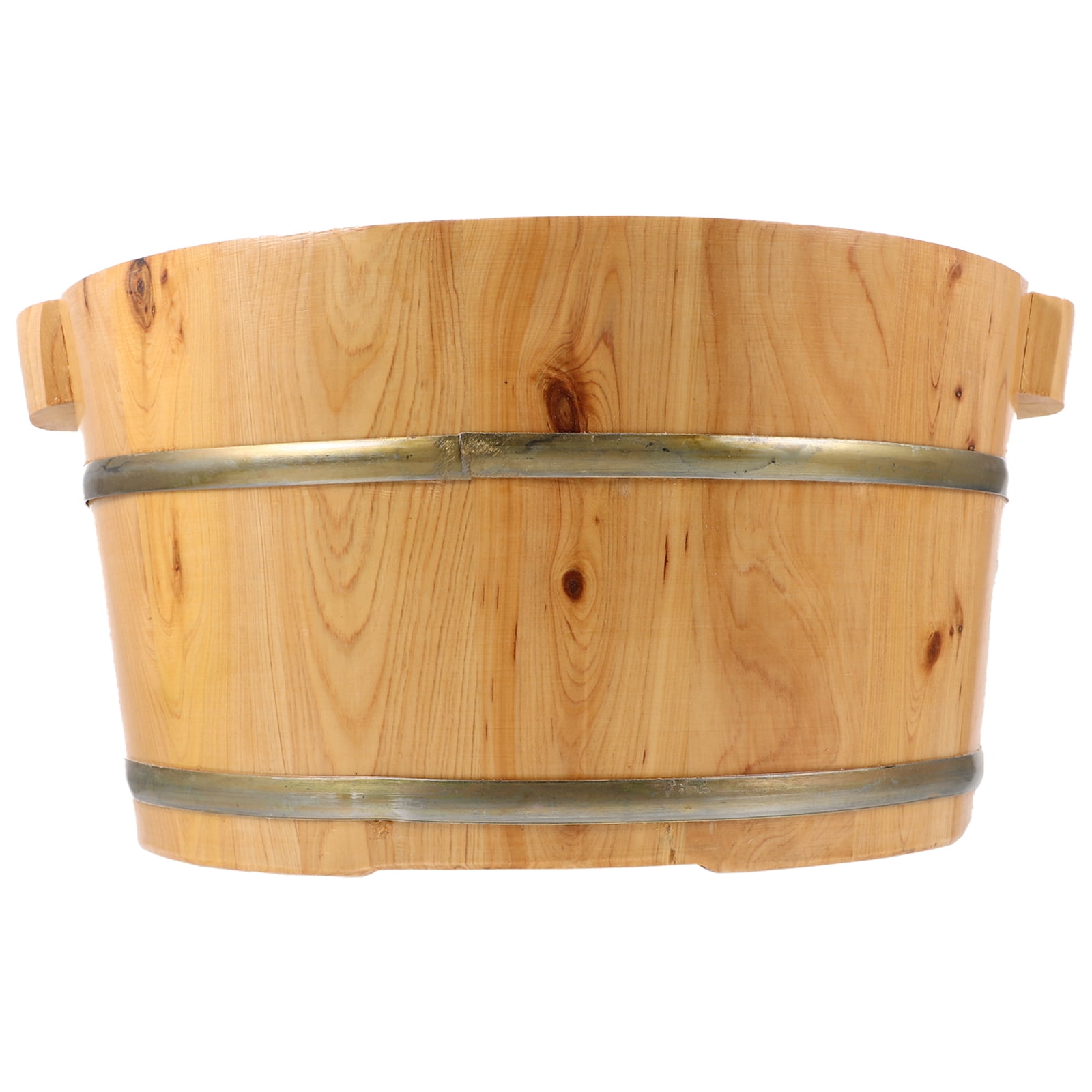Foot Bath Bucket Household Foot Bucket Wood Basin Foot Washing Bucket ...