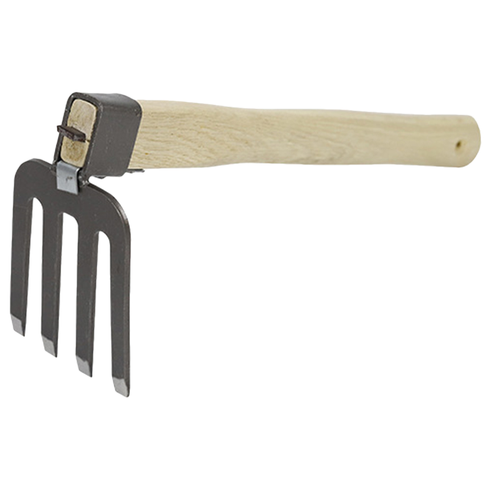 Axio Garden Rake Garden Tool Wooden Handle Steel Rake Practical Small ...