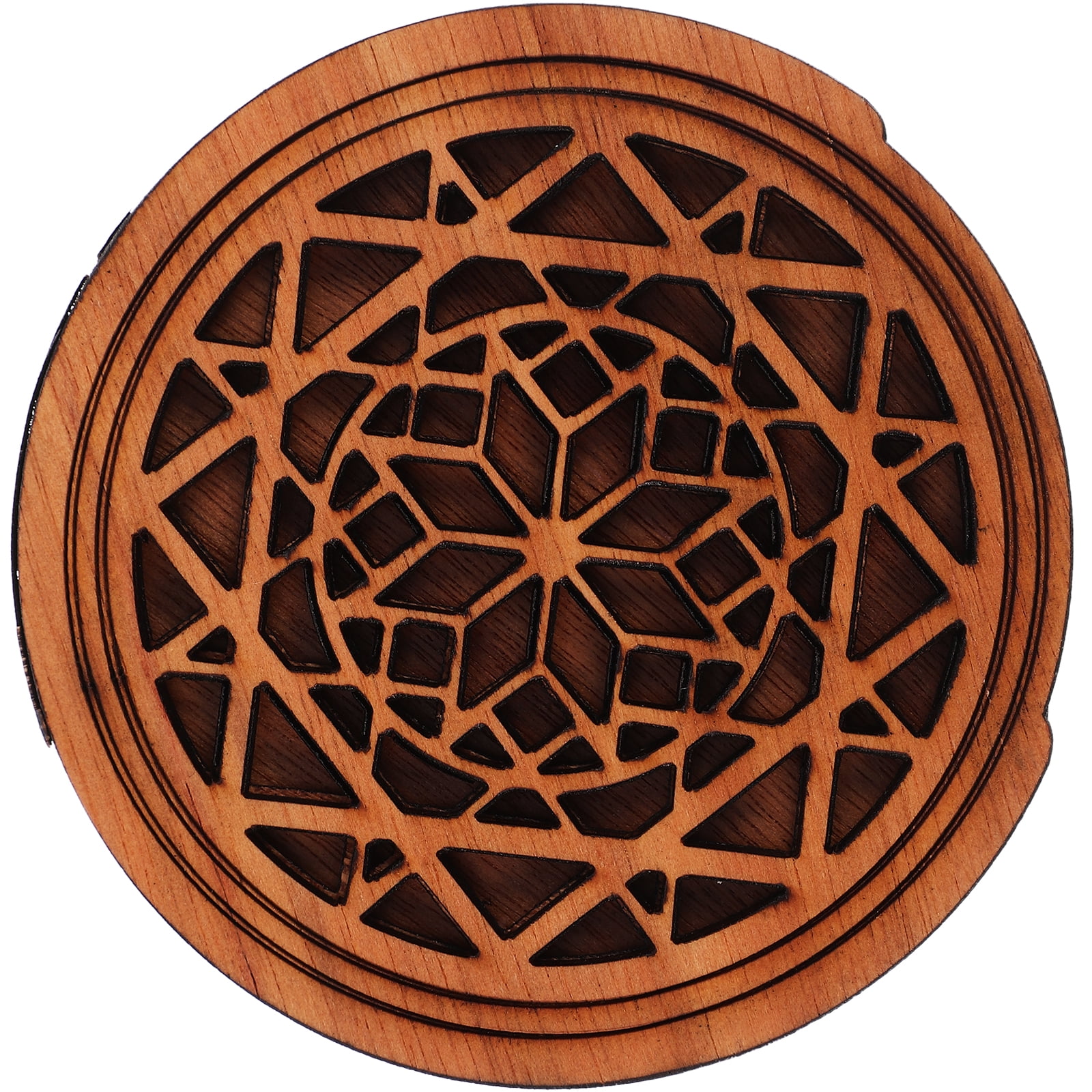 Axio Guitar Wood Soundhole Cover Practical Block Feedback Buffer Guitar ...