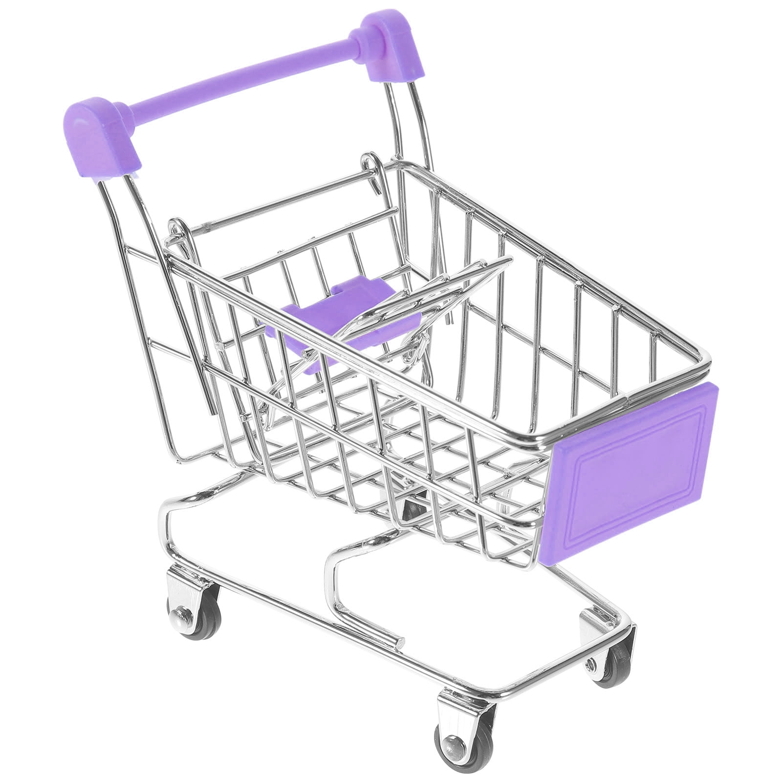 Mini Shopping Cart Supermarket Handcart Tiny Shopping Grocery Cart Mini ...