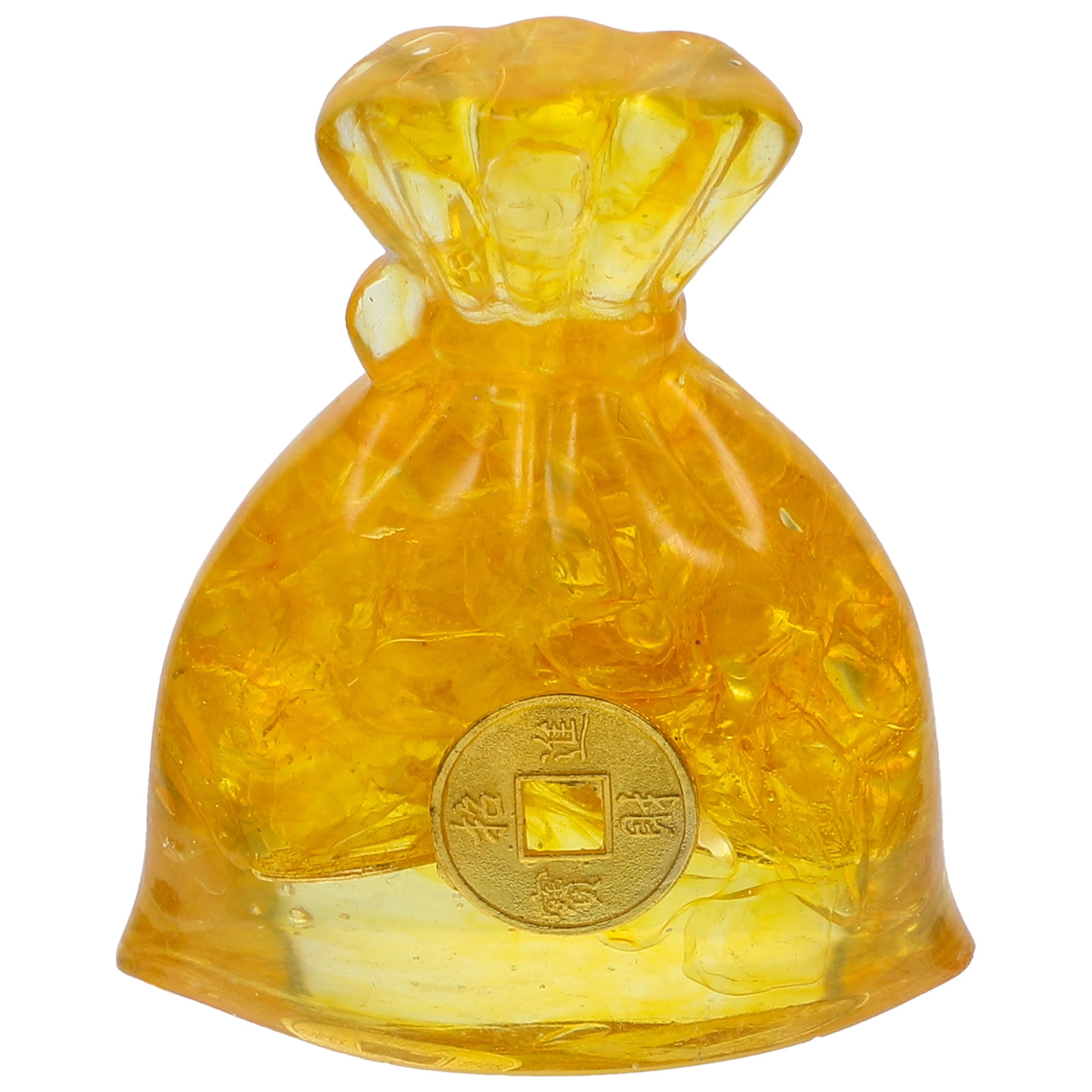 Money Bag Shape Adornment Handmade Epoxy Money Bag Decor for Desktop ...