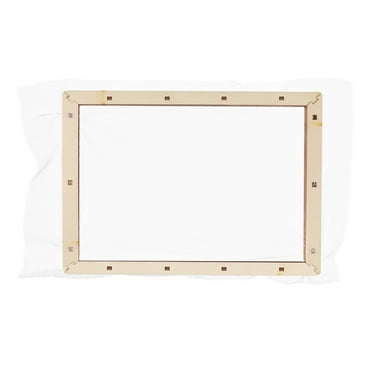 FLONOZZ Kids Supplies, DIY Paper Making Screen Kit, 6 Pack Wooden Frame ...