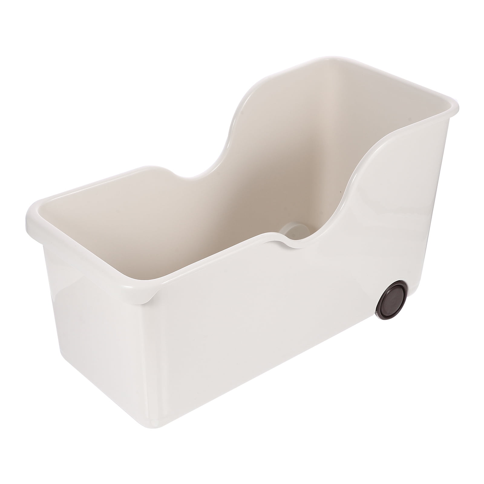 Axio Plastic Kitchen Bin Storage Container With Wheels Reusable Cutlery ...