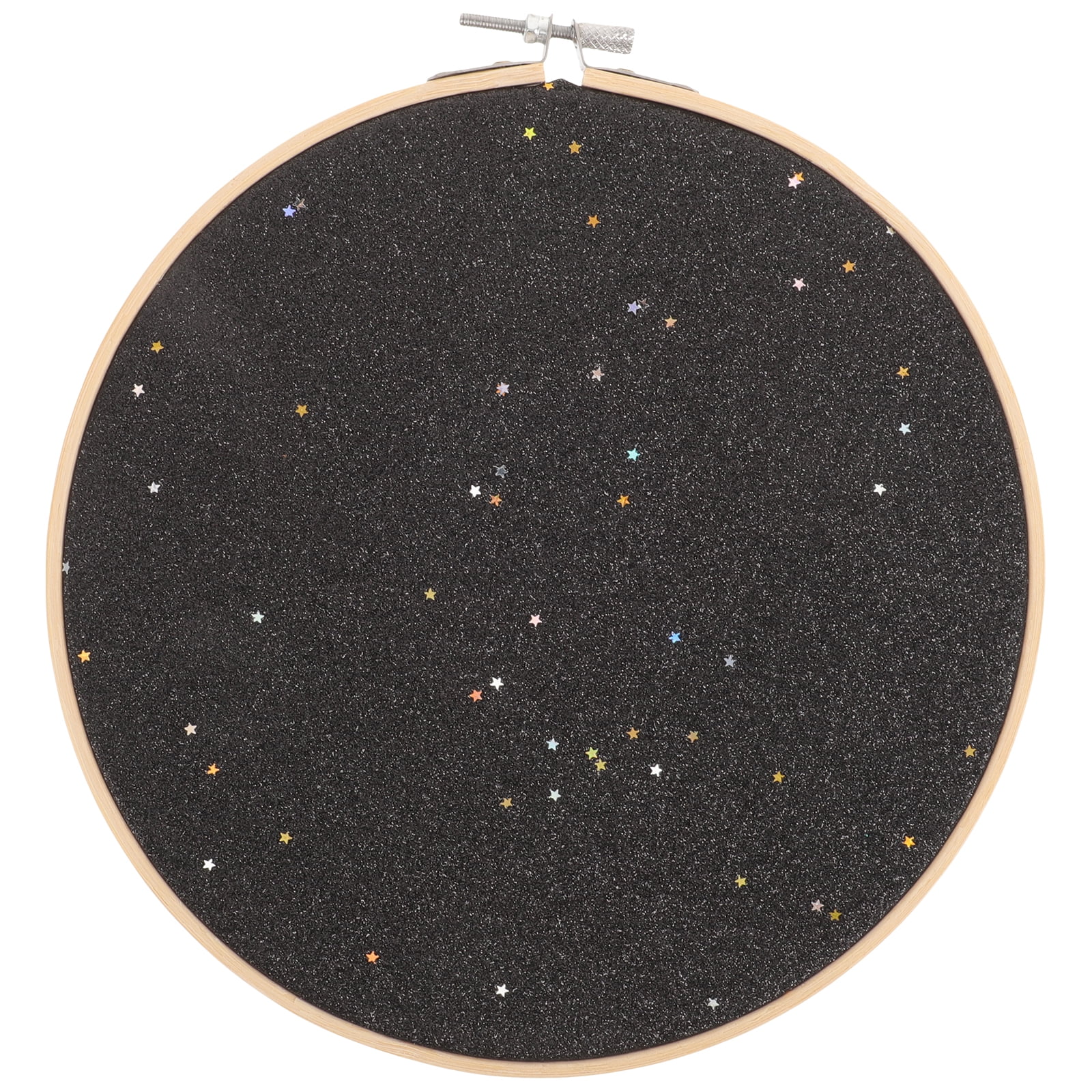 Round Badge Brooch Pennant Display Wall Hanging Pin Display Glitter ...