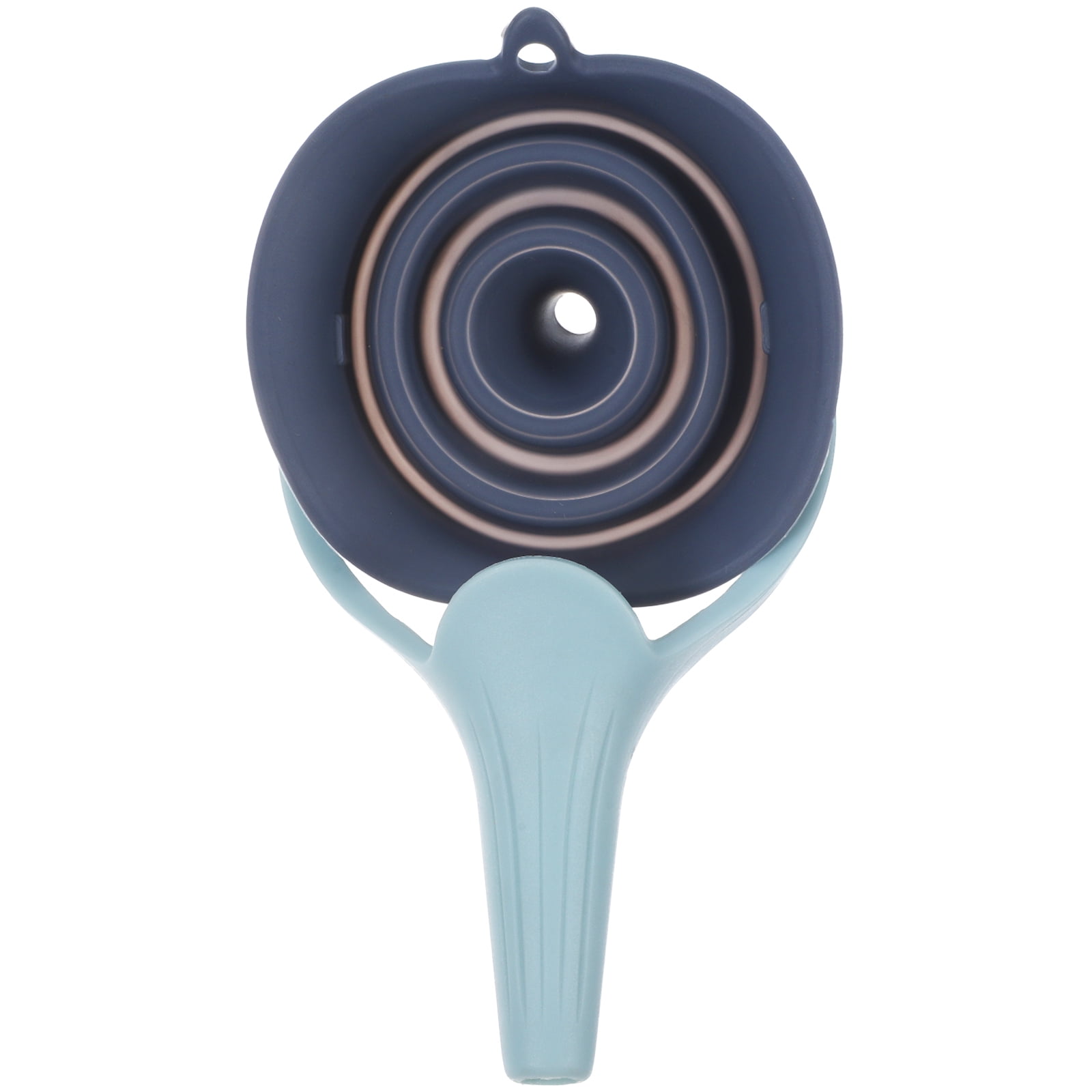 Axio Silicone Foldable Funnel with Handle Portable Collapsible Funnels ...