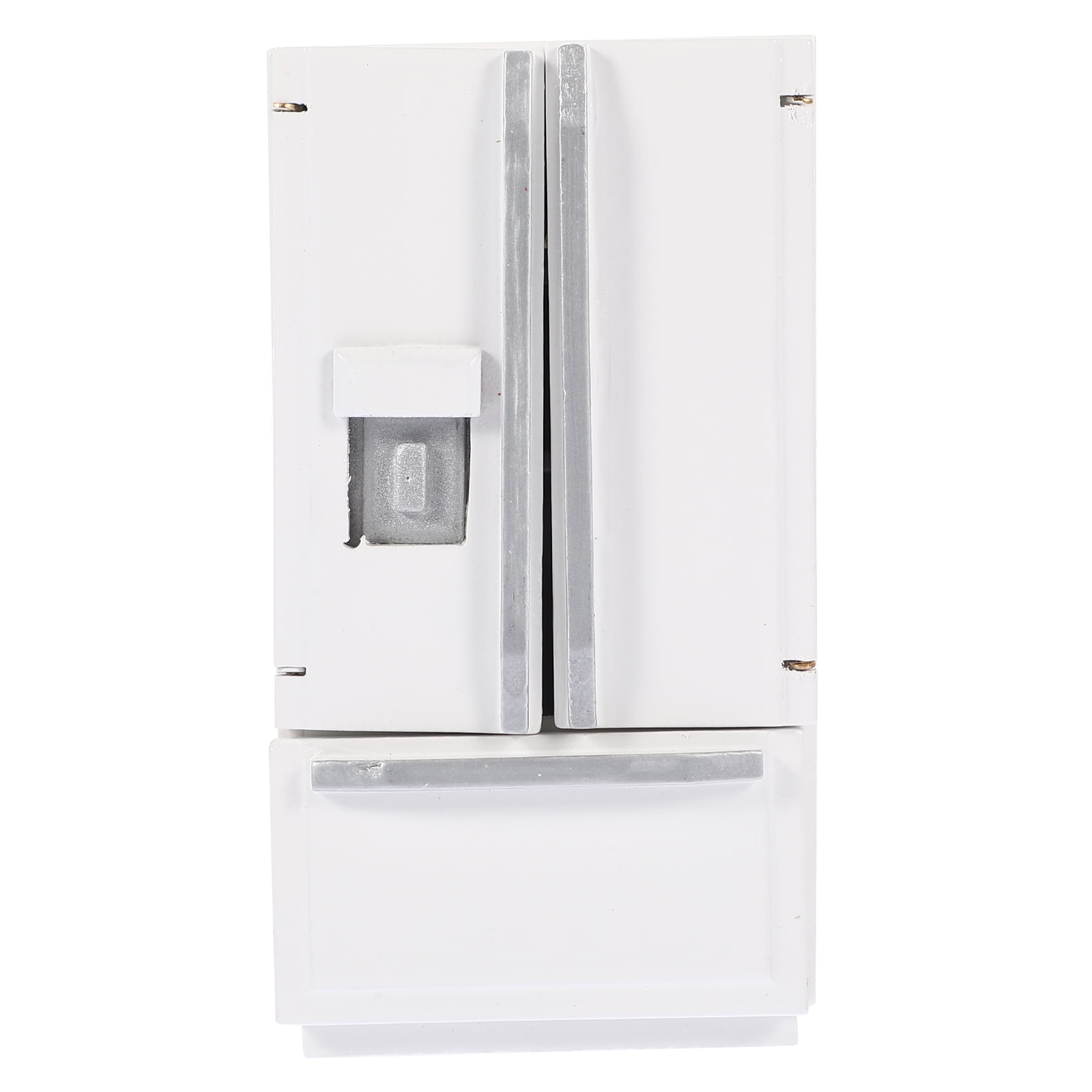 White Synthetic Material Mini Freezer for Decor Lightweight and ...