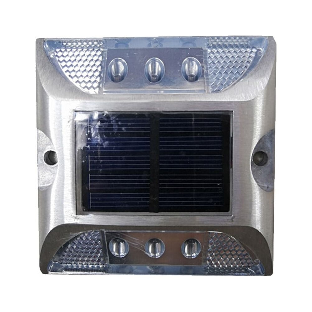 Solar Pathway Marker LED Dock Light Waterproof Security Warning Lights ...