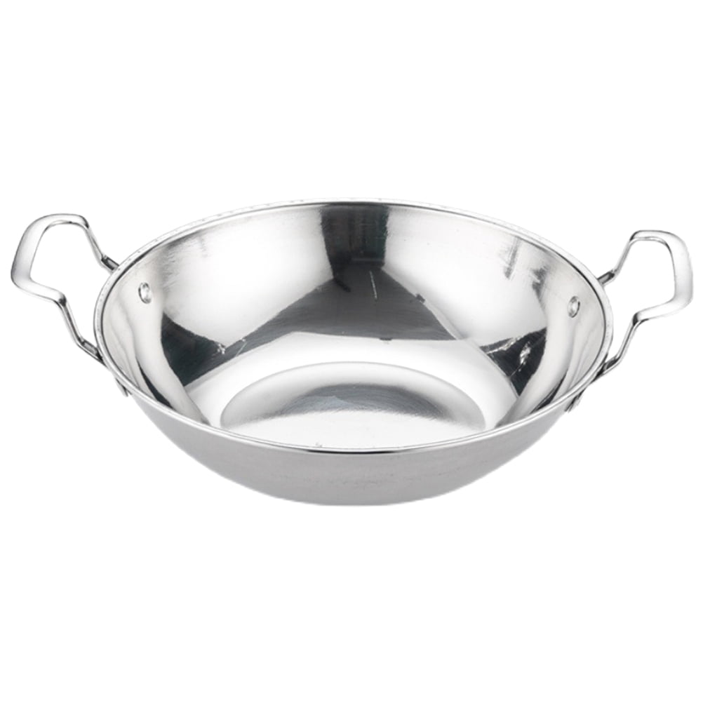 Axio Stainless Steel Pan with Handles Kitchen Cooking Pan Kitchenware ...