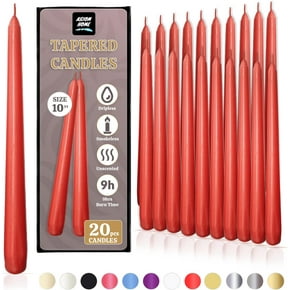 Tapered Red Candles