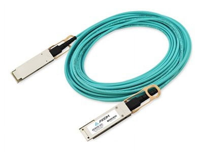 Axiom - 40GBase-AOC direct attach cable - QSFP+ to SFP+ - 10 m - fiber ...